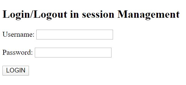 Beta-Labs: Login/Logout Session Management Example Beta-Labs: Login/Logout Session Management Example