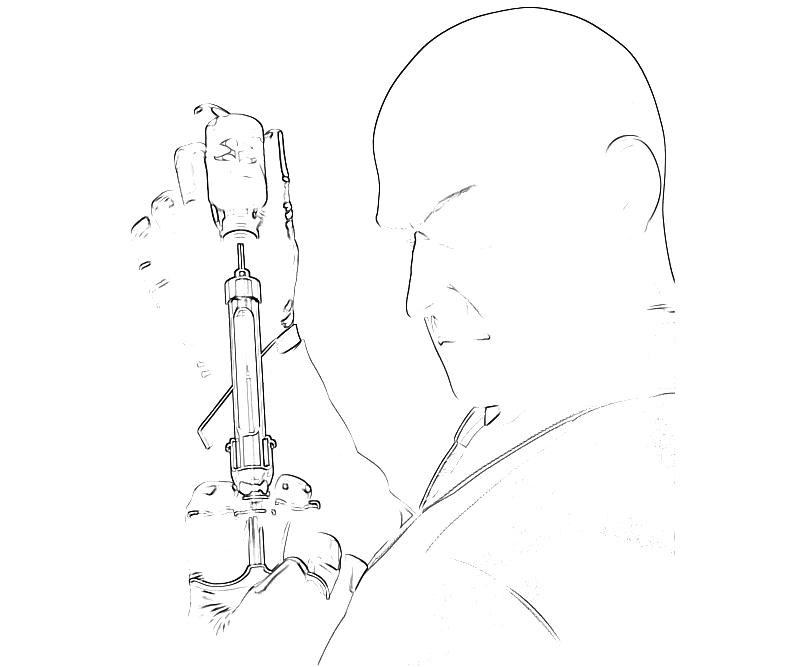 Hitman Coloring Pages Coloring Pages