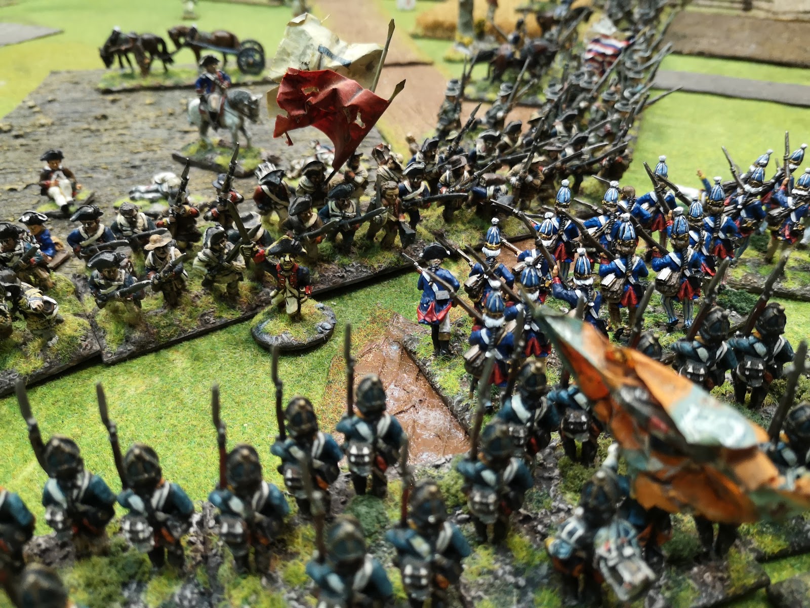 Jabba's Wargaming: 'Indian Run' 1777. Game at NBHW.