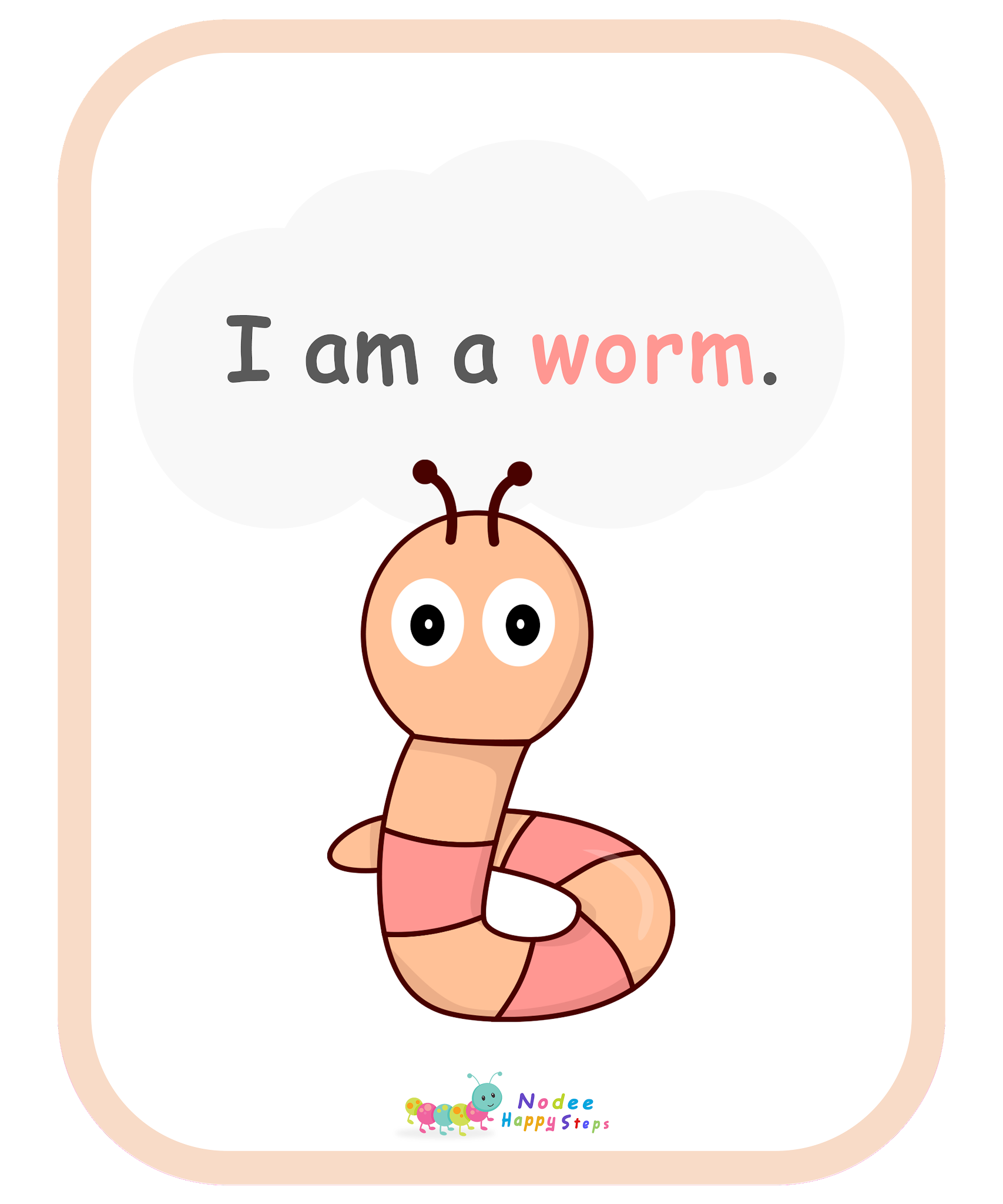 Guessing for Kids - Who am I? - I am a Worm
