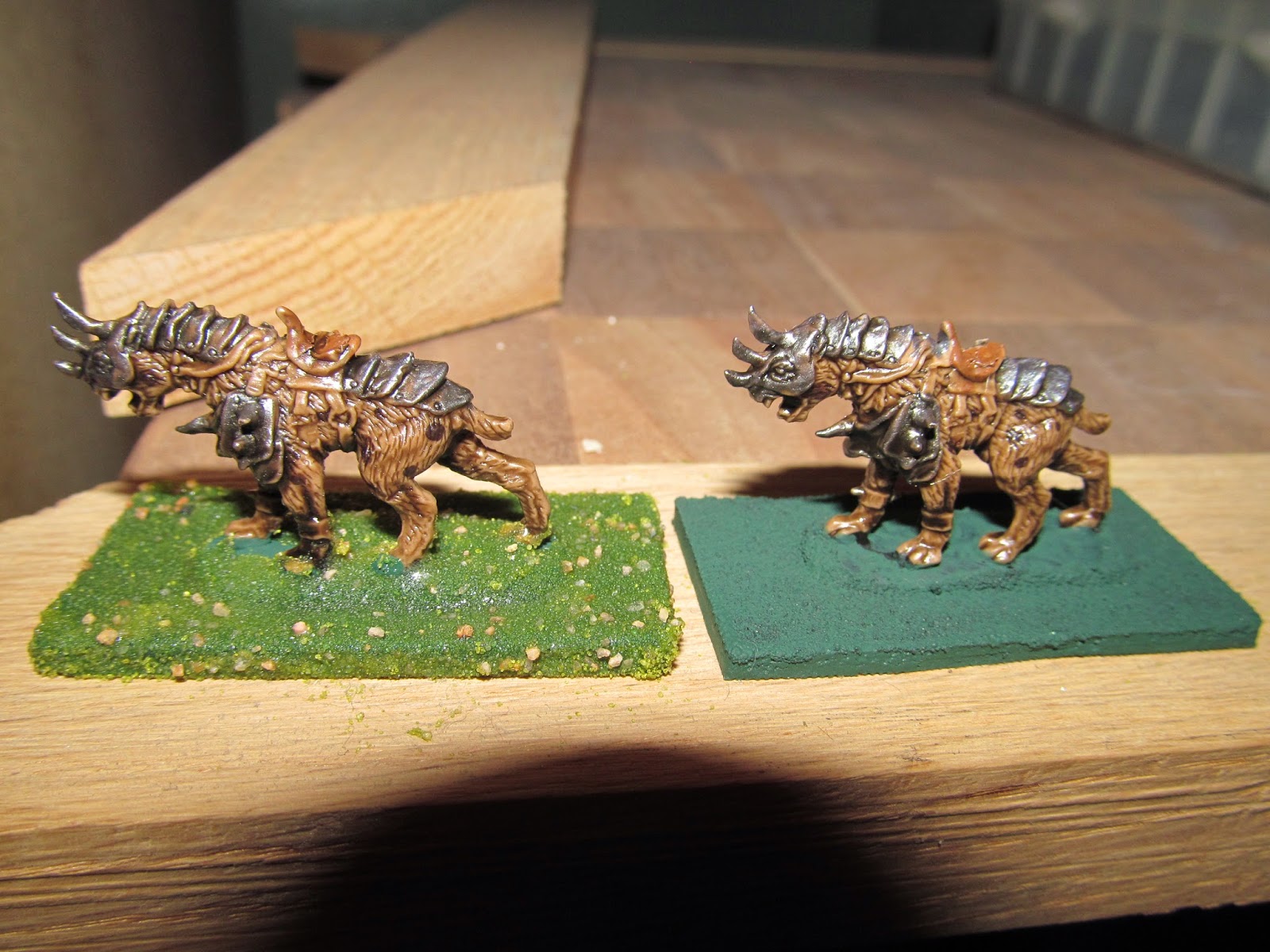 Slag Productions: Dark Alliance 1/72 Plastic Orc Warg Riders