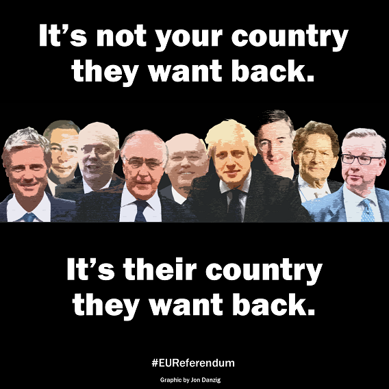 Jon Danzig's World: They want their country back, not yours