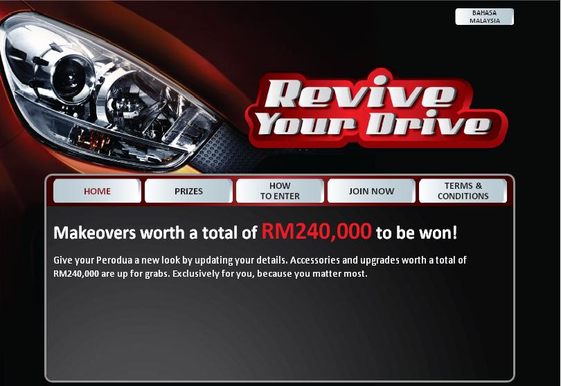 Myprodua 'Revive Your Drive' Contest 2013