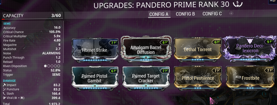 Ackbar's Tenno Report: Review: Pandero Prime (U29.10.10)