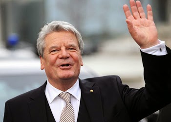 German President, First Lady in Dar ~ Solution Blocks