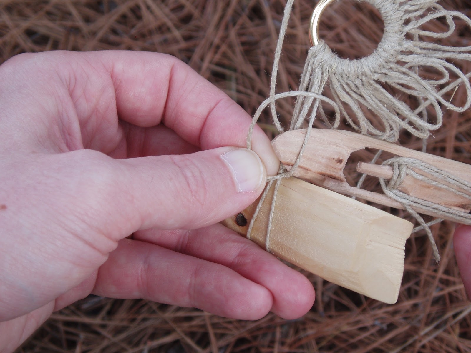 Making A Purse Net - Part 2