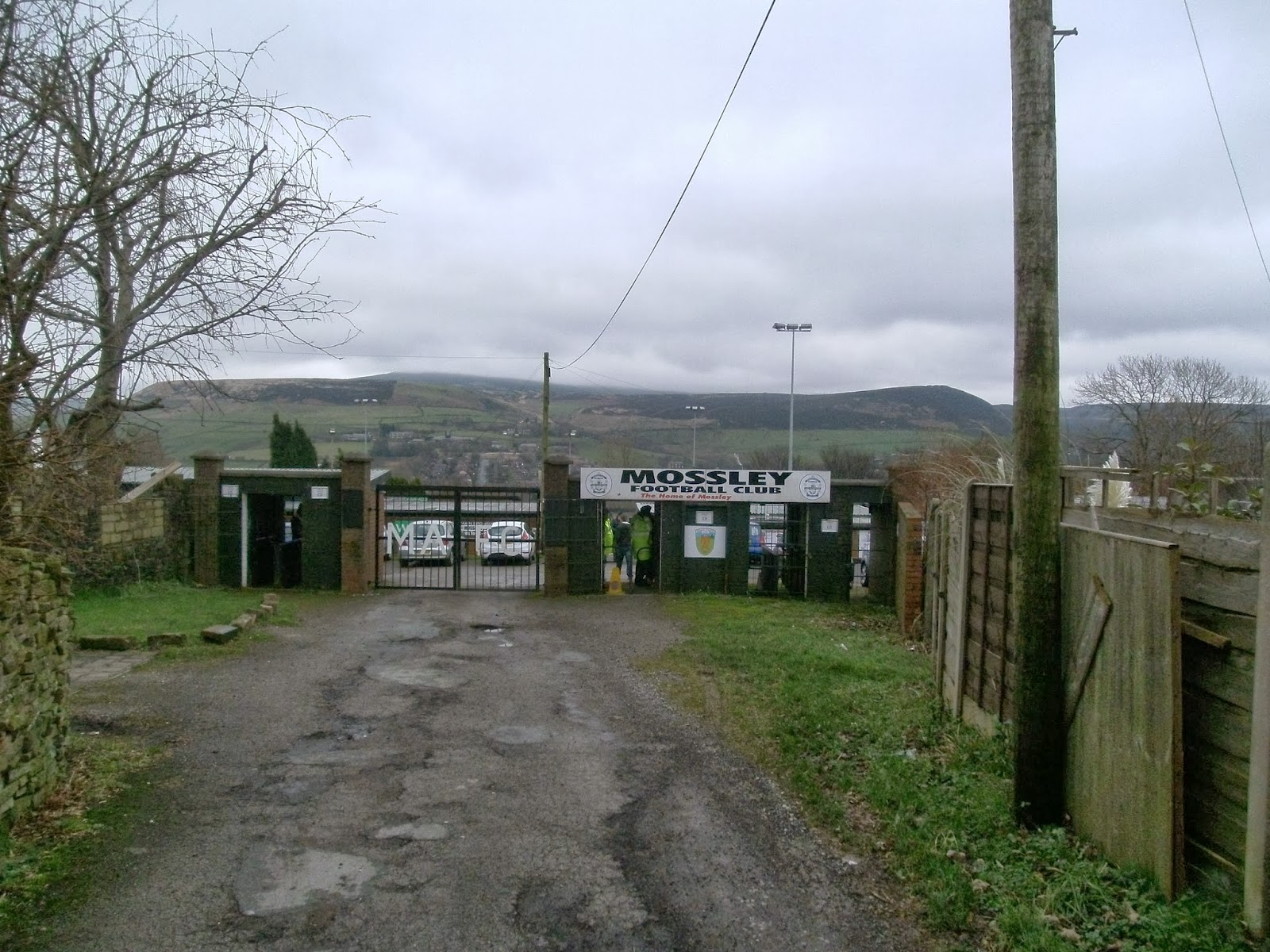 Mossley A.F.C - Seel Park - The last Bus to Bromley Cross