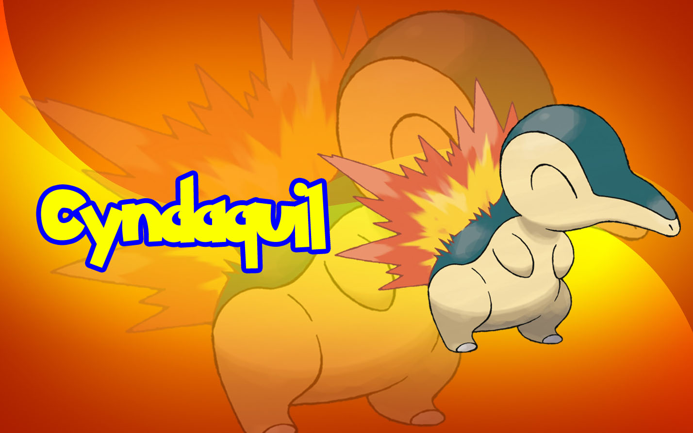 Wallpapers Pokémon: Wallpapers Cyndaquil,Gastly,Pichu,Poliwag y Ralts