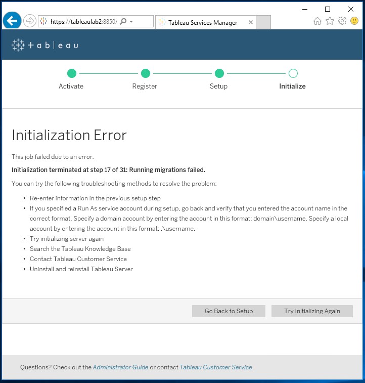 Brad Chen's Developer Blog: Tableau Server 2019.4.2 Installation安裝