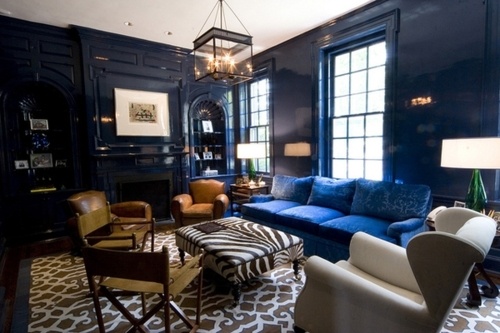 Eye For Design: Using Navy Blue In Your Interiors