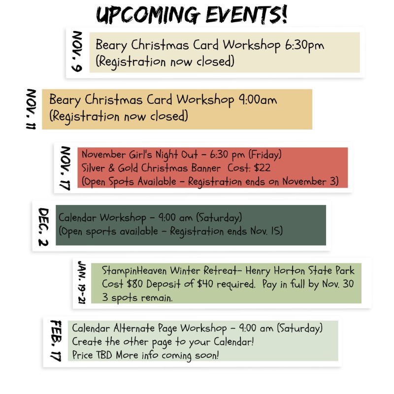 Gina s Little Corner Of StampinHeaven Upcoming Events Calendar gina-s-little-corner-of-stampinheaven-upcoming-events-calendar