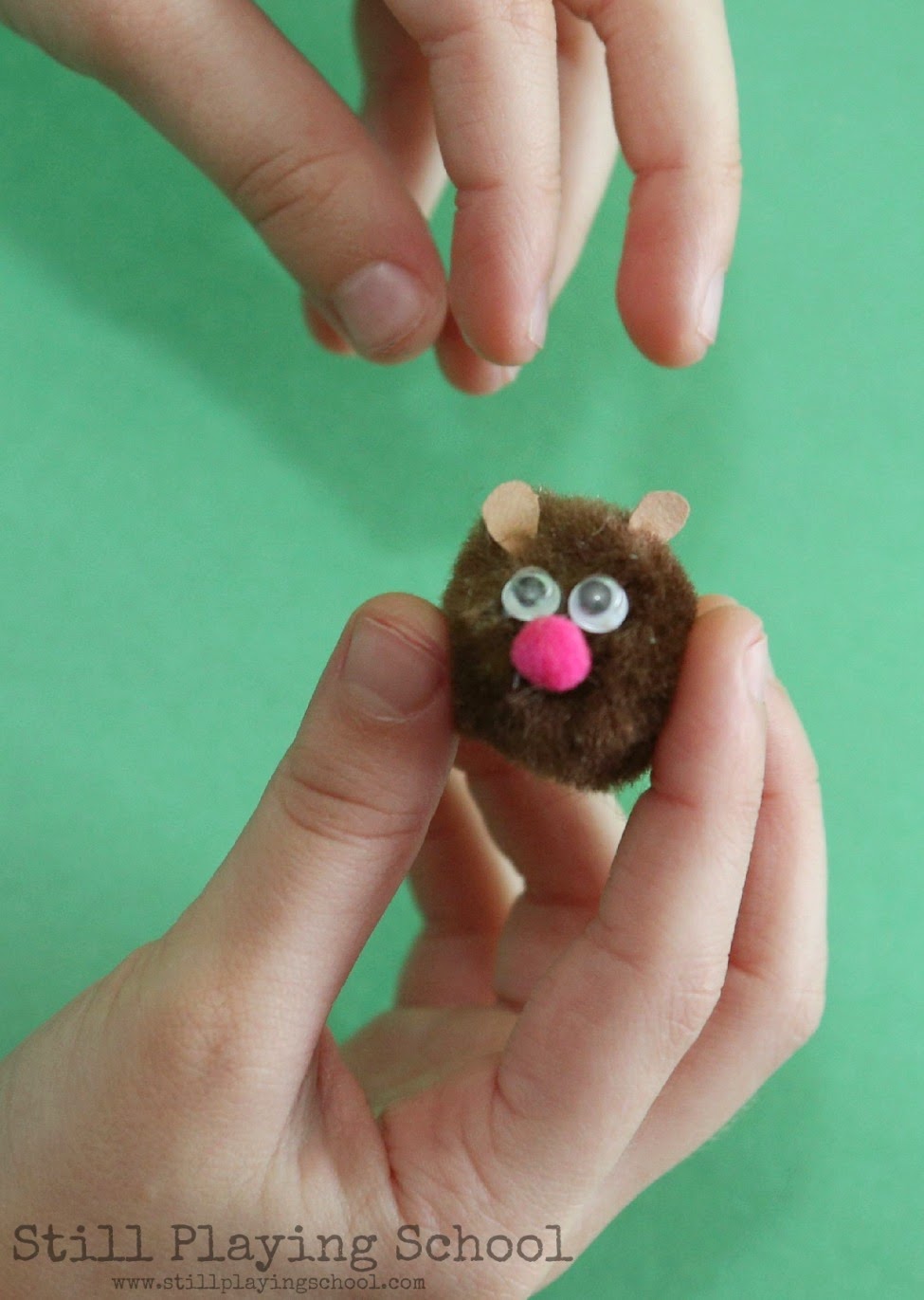Groundhog Finger Puppet Craft Still Playing School Groundhog Finger Puppet Craft Still Playing School