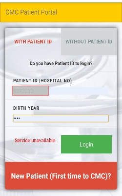 CMC Repeat Appointment Online | A step by step guide