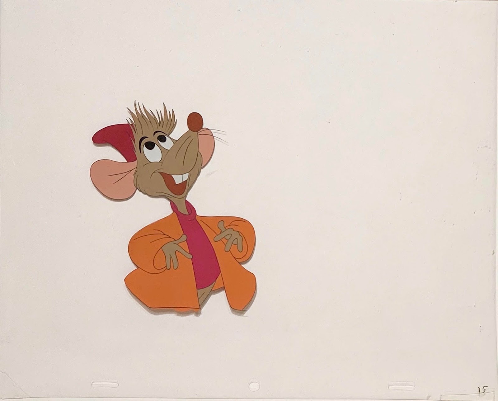 Animation Collection: Original Production Animation Cel of Jaq Mouse ...