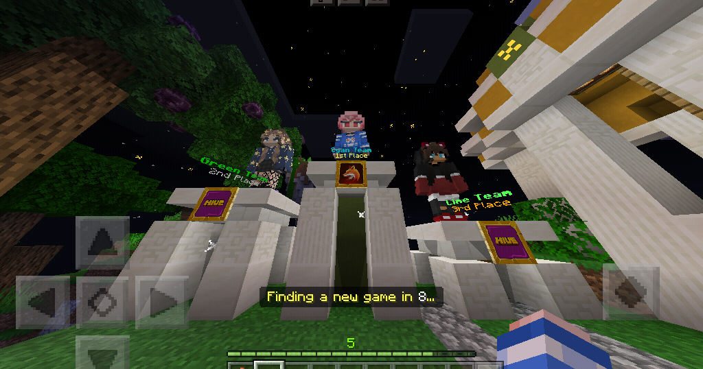Server minigames: The Hive