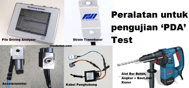 PDA Test (Pile Driving Analyzer) Untuk Tiang Pancang Beton Pondasi ...