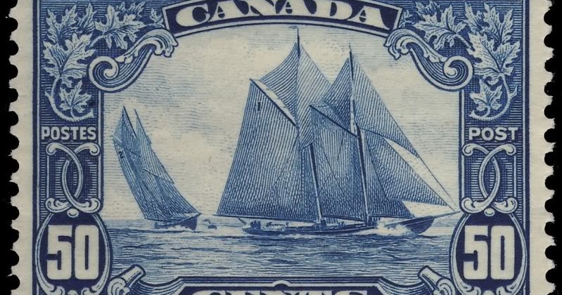 Engraved Stamps!: Canada 1929 - Bluenose