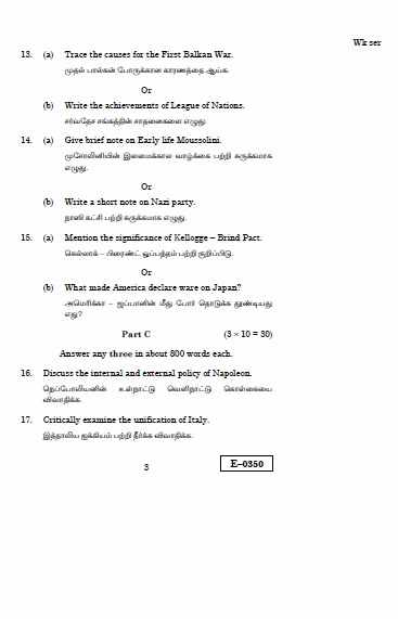 Alagappa University B.A.History HISTORY OF EUROPE FROM 1789 TO 1945 A.D ...