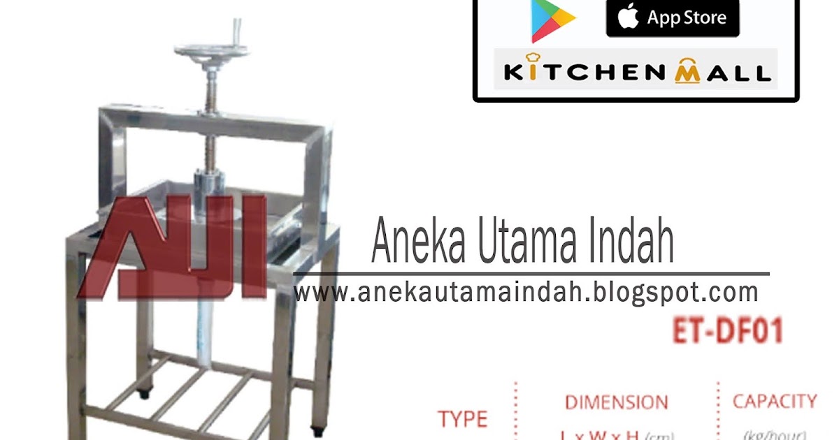 Aneka Utama Indah Mesin Press Tahu Manual Mesin Cetak Tahu Manual
