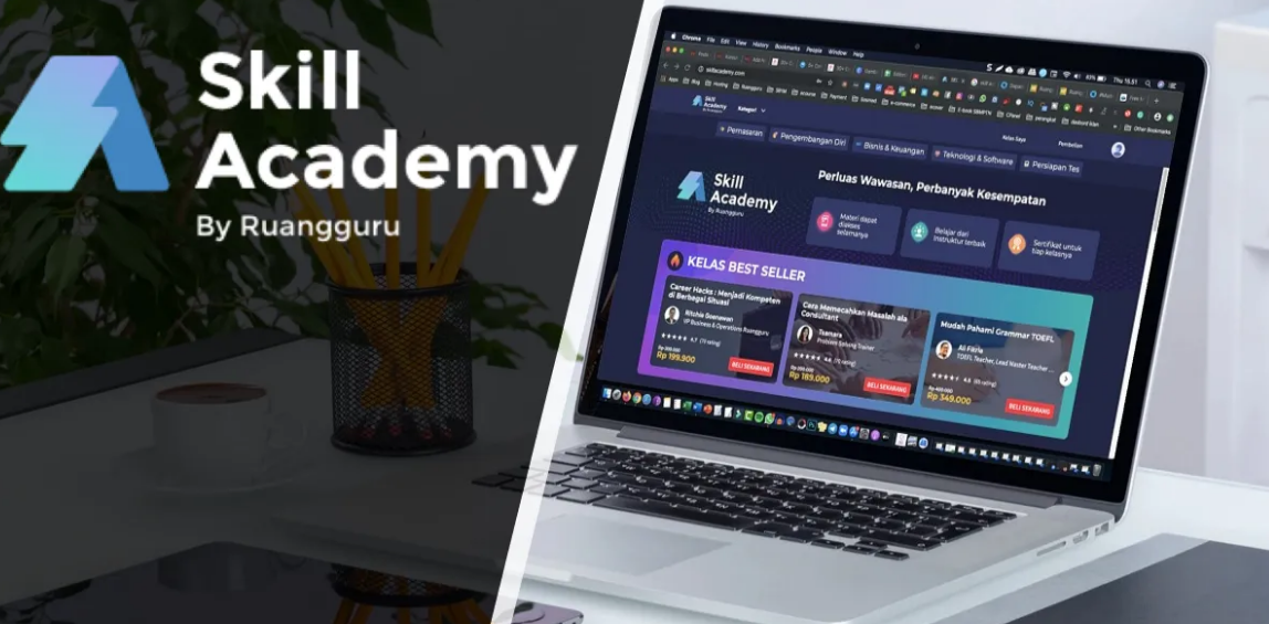 Cara Download Video di Skill Academy - Revesery