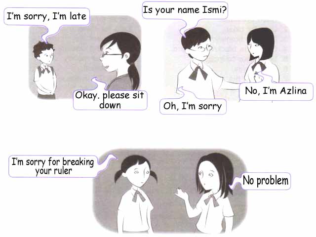 Making and Responding to Apologies - Roni Wahyudi