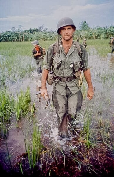 SNAFU!: U.S. Army Captain Robert Bacon leading a patrol in the Mekong ...