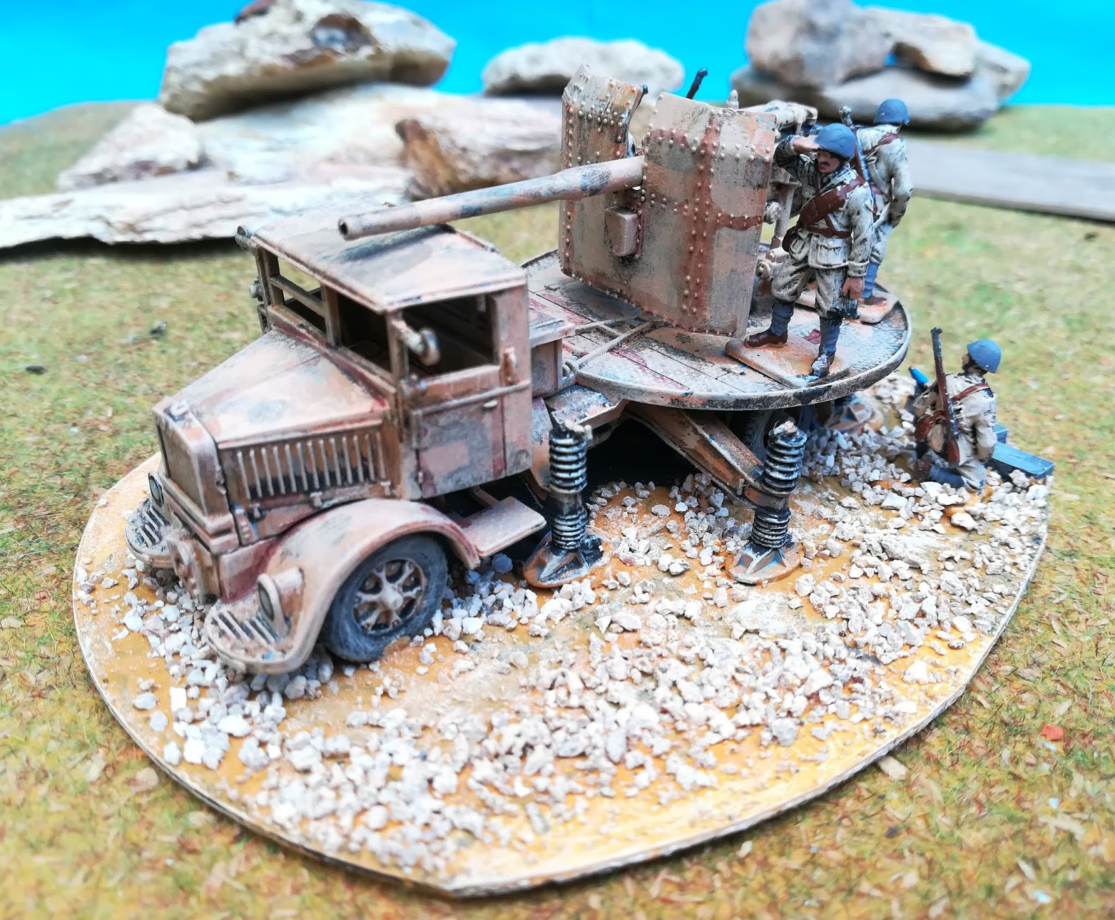 jp wargaming place: Rapid Fire! Desert War in 20mm - Italian ...