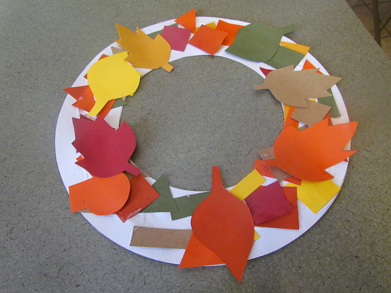 babies, toddlers, and preschoolers, oh my!: Fall Wreath