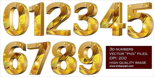 3D NUMBERS PSD FILES FREE DOWNLOAD_ VOL_02 - INDIANPSD.COM