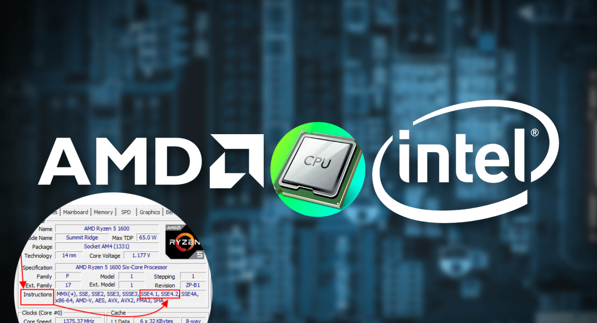 Как узнать есть ли у процессора поддержка sse4 2