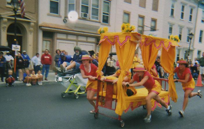The Gossips of Rivertown: The Bed Races Return