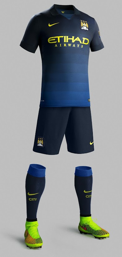 New Manchester City 14-15 Kits - Footy Headlines