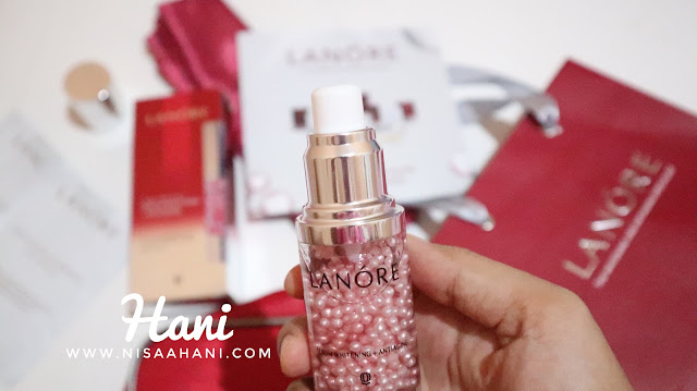 Lanore Serum Whitening & Anti Aging dan Lanore Whitening Hydrogel Eye ...