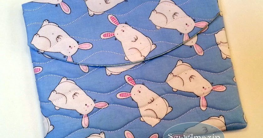 Quilted iPad Cases, In-the-Hoop