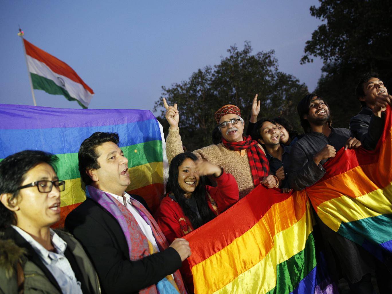 The Gay Almanac: India's LGBT Community Hopeful Court Will Overturn ...