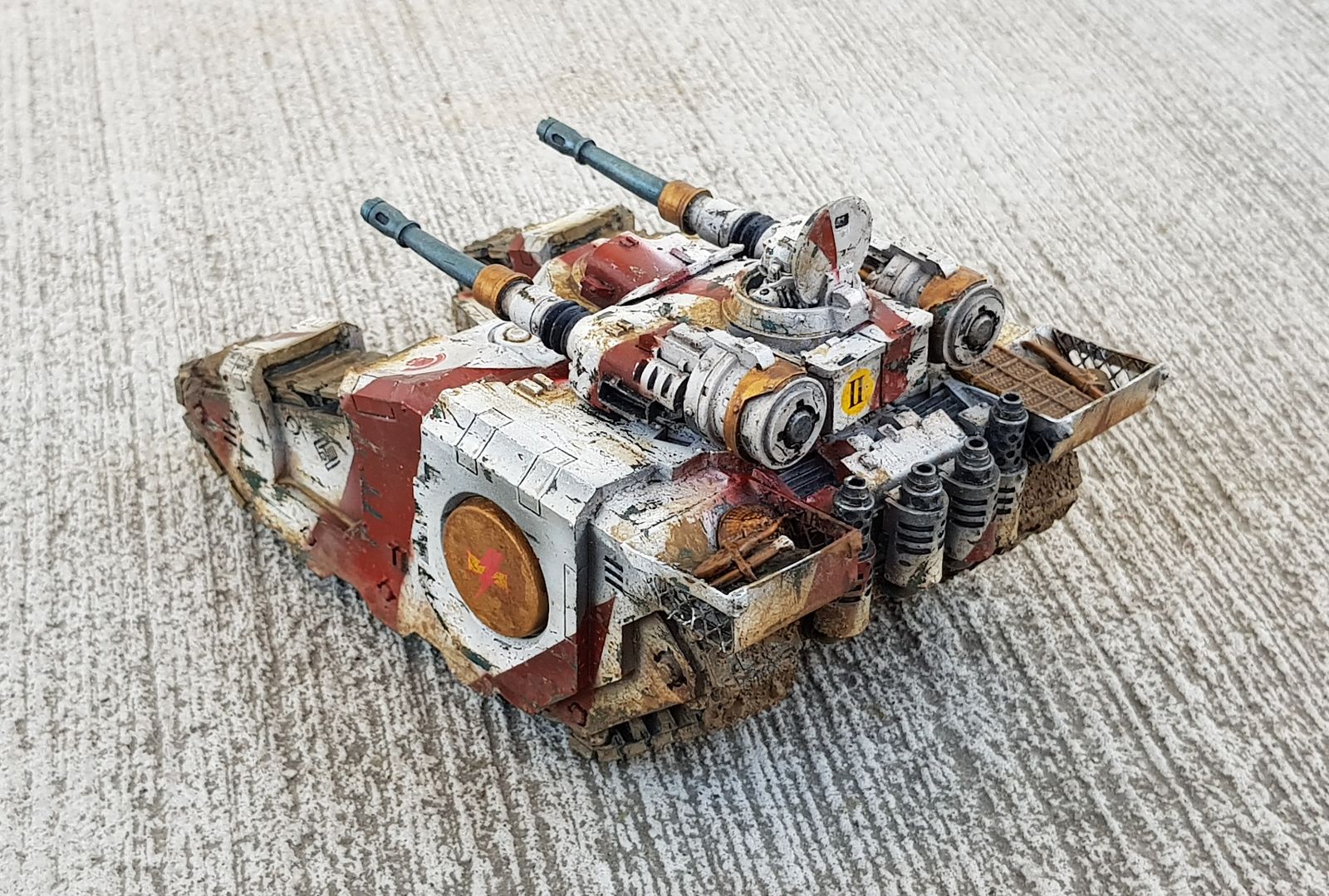 Kampfgruppe Engel: "White Scars" Legion Sicaran Battle Tank