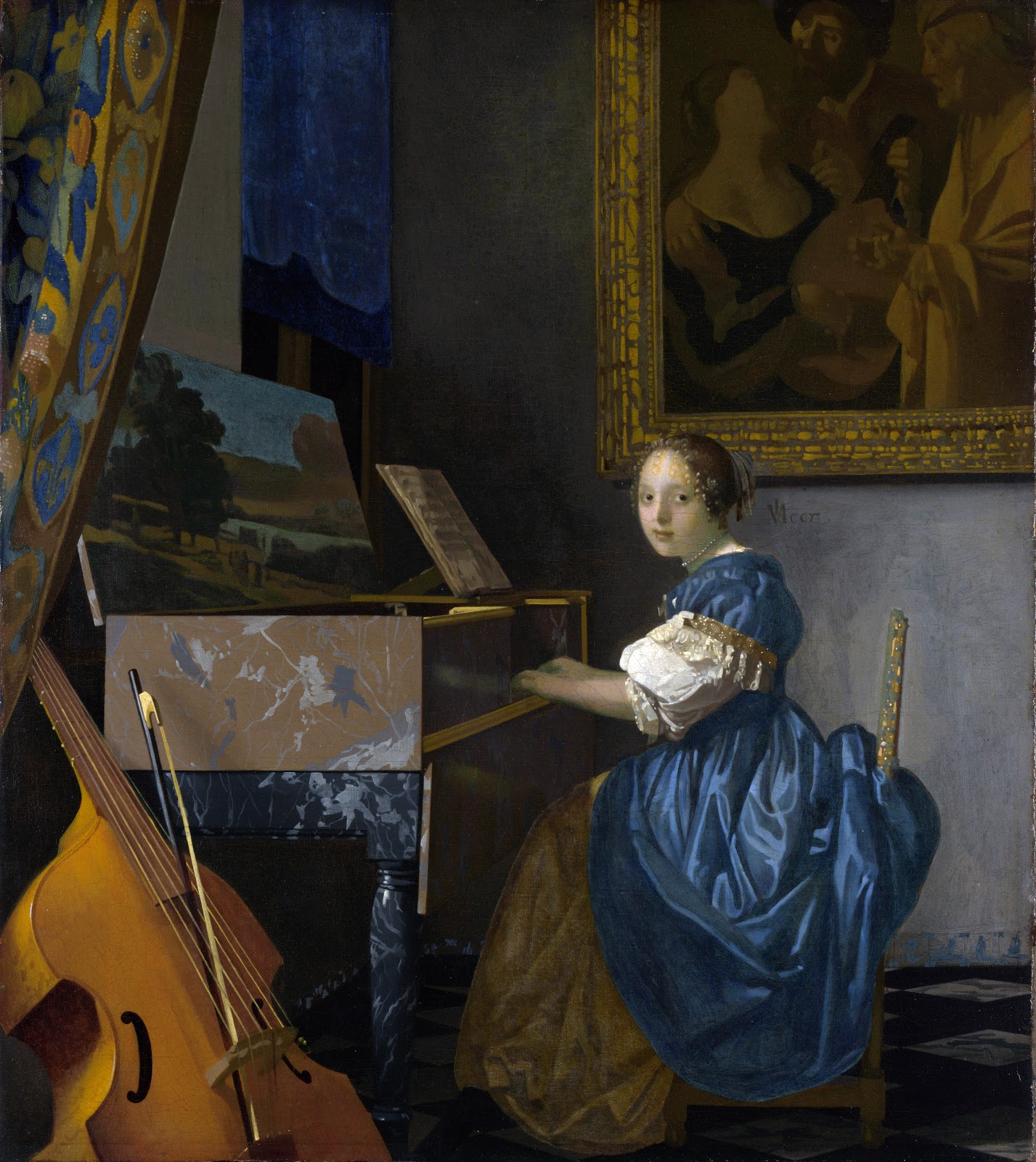 389th anniversary of Johannes Vermeer's birth | Tutt'Art@ | Masterpieces
