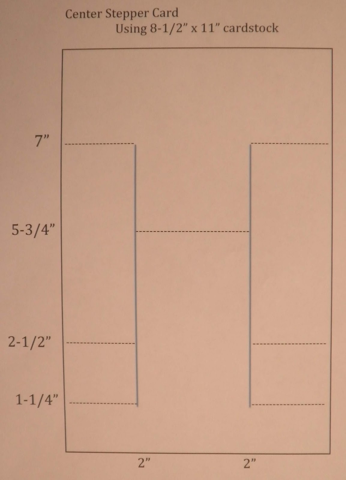 Black Hole Art Studio: Center Stepper Card