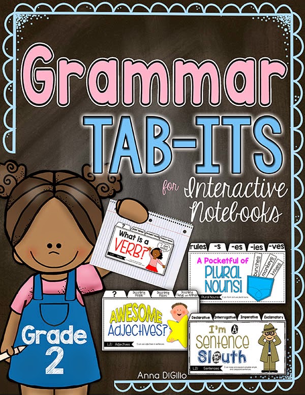 Simply Skilled in Second: Grammar FUN for Interactive Notebooks