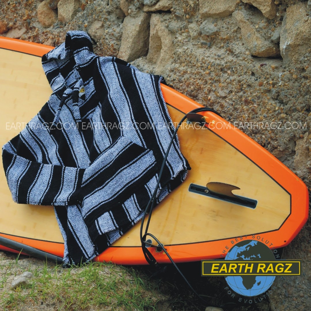 Earth Ragz Products: Baja's, Blankets, and more!: Surfer Baja Jackets