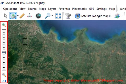 SAS Planet Tutorial | Bagaimana Cara Mengunduh Citra Google Earth ...