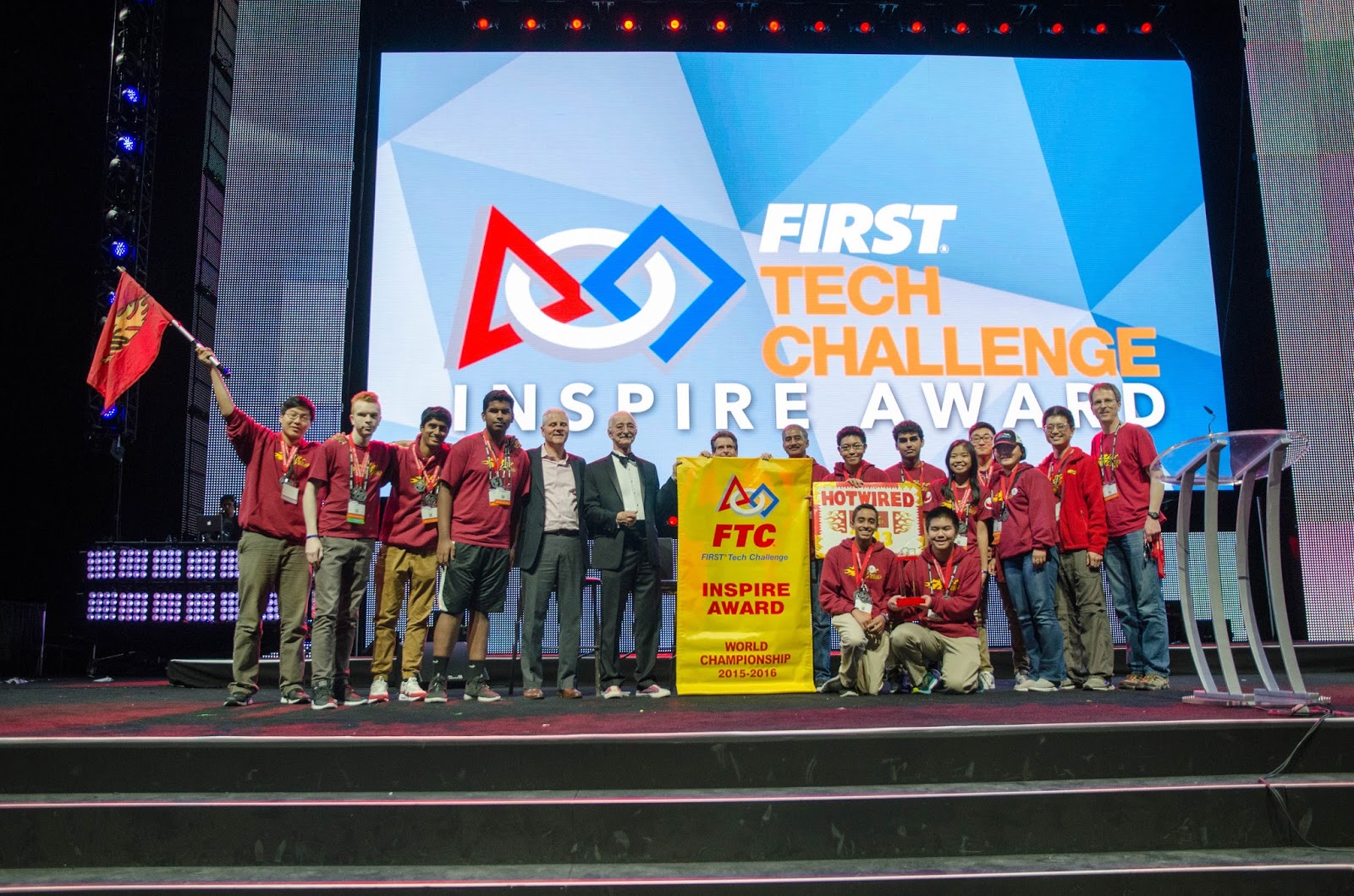 2015-2016 FIRST Tech Challenge World Championship Awards!