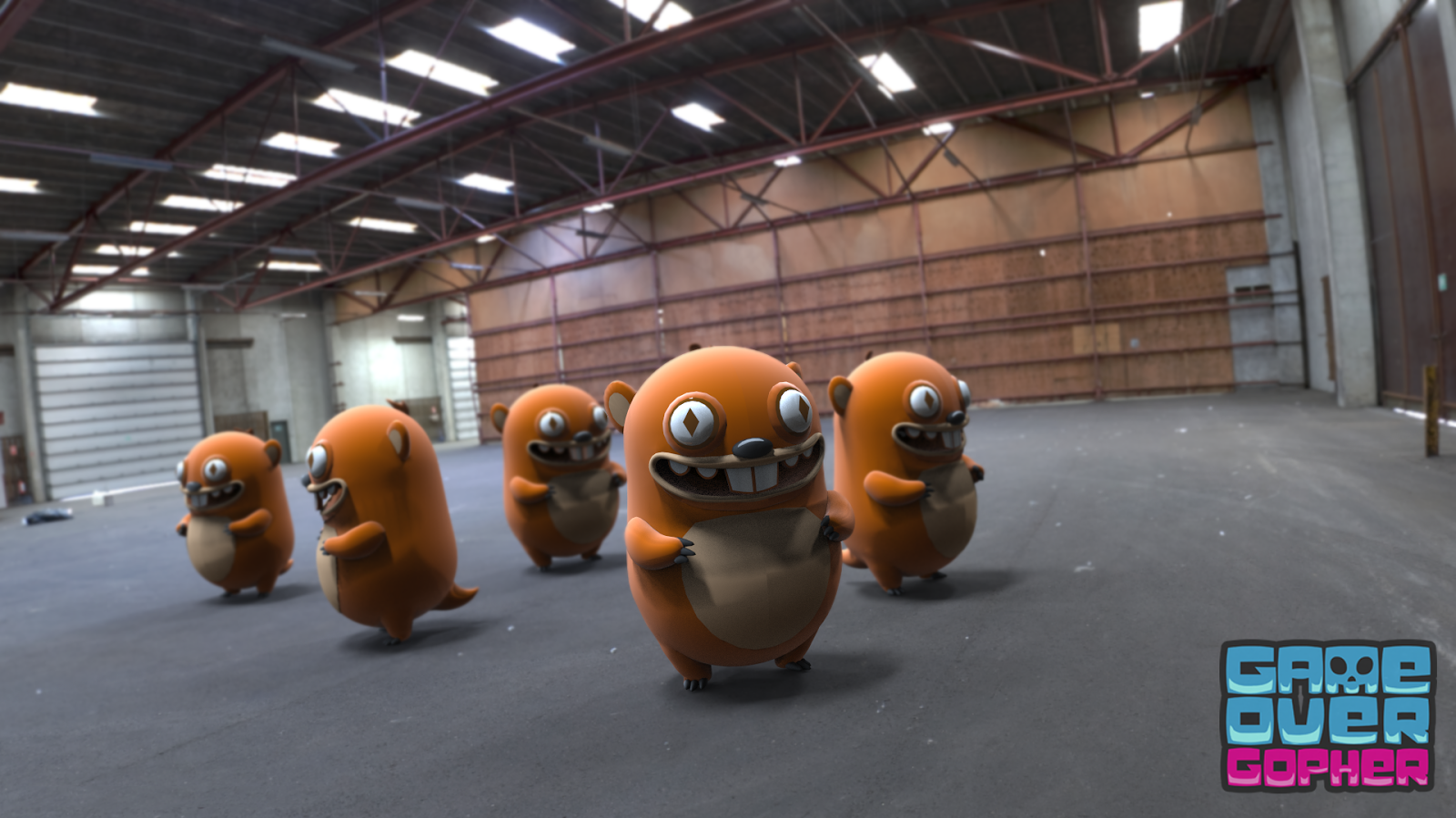 Art of Ilczyszyn: Game Over Gopher Wallpaper