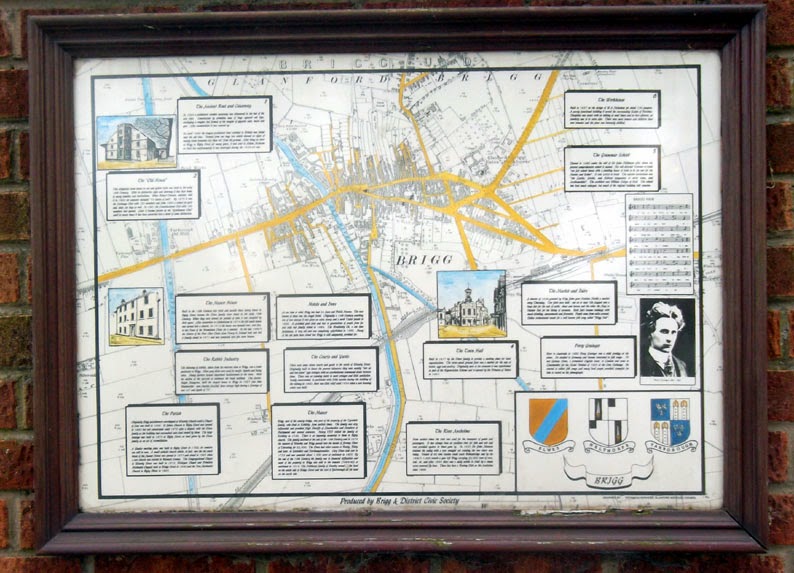 Nigel Fisher's Brigg Blog: BRIGG HISTORY BOARDS SHOWING THEIR AGE
