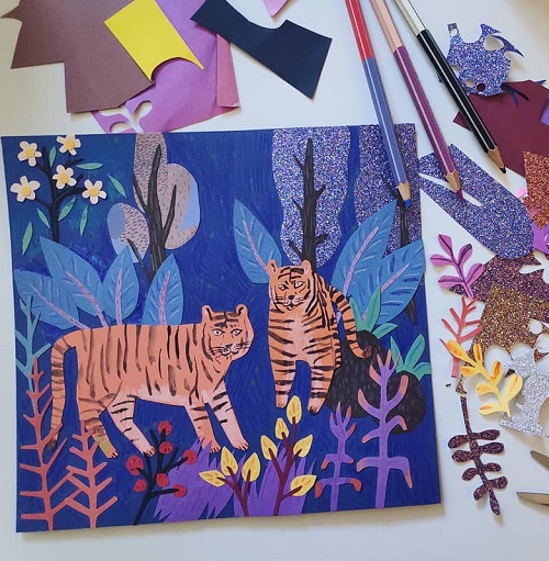 My Owl Barn: Amazing Three Dimensional Paper Cut Collages With Tiny Details