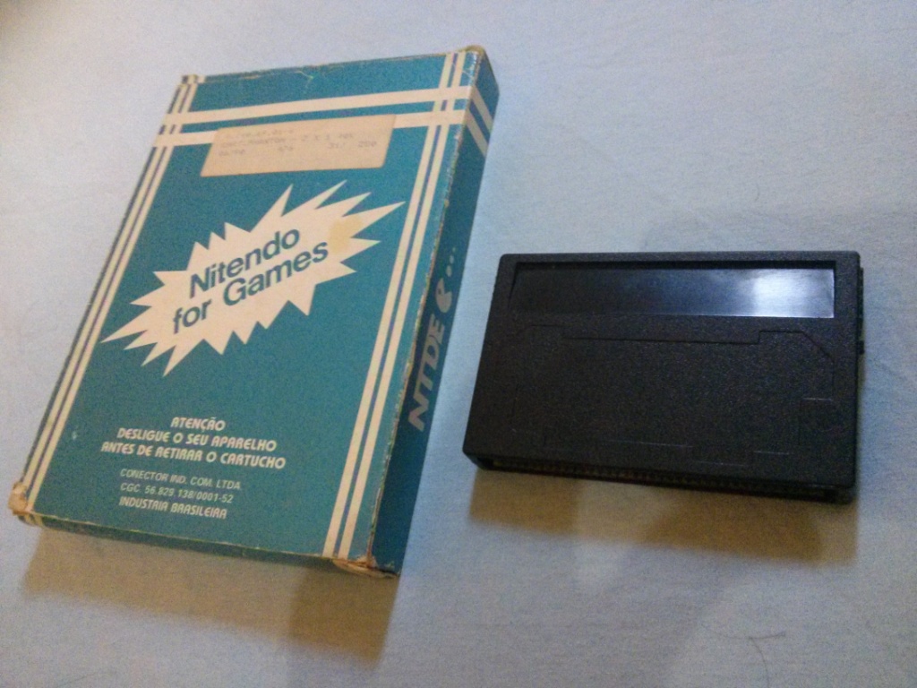 Brazilian NES Clones: Cartuchos de NES com formato de cartuchos de MSX