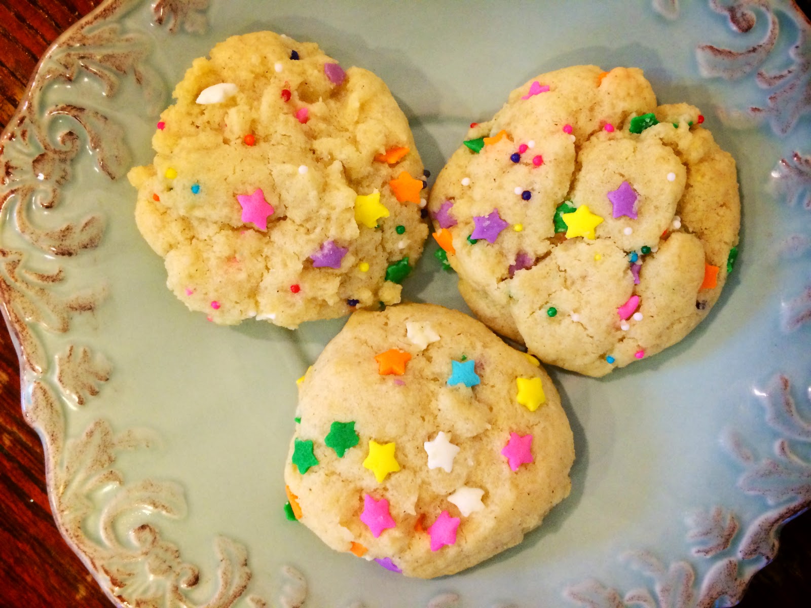 Our Beautifully Messy House : Sprinkle Star Sugar Cookies (GF)