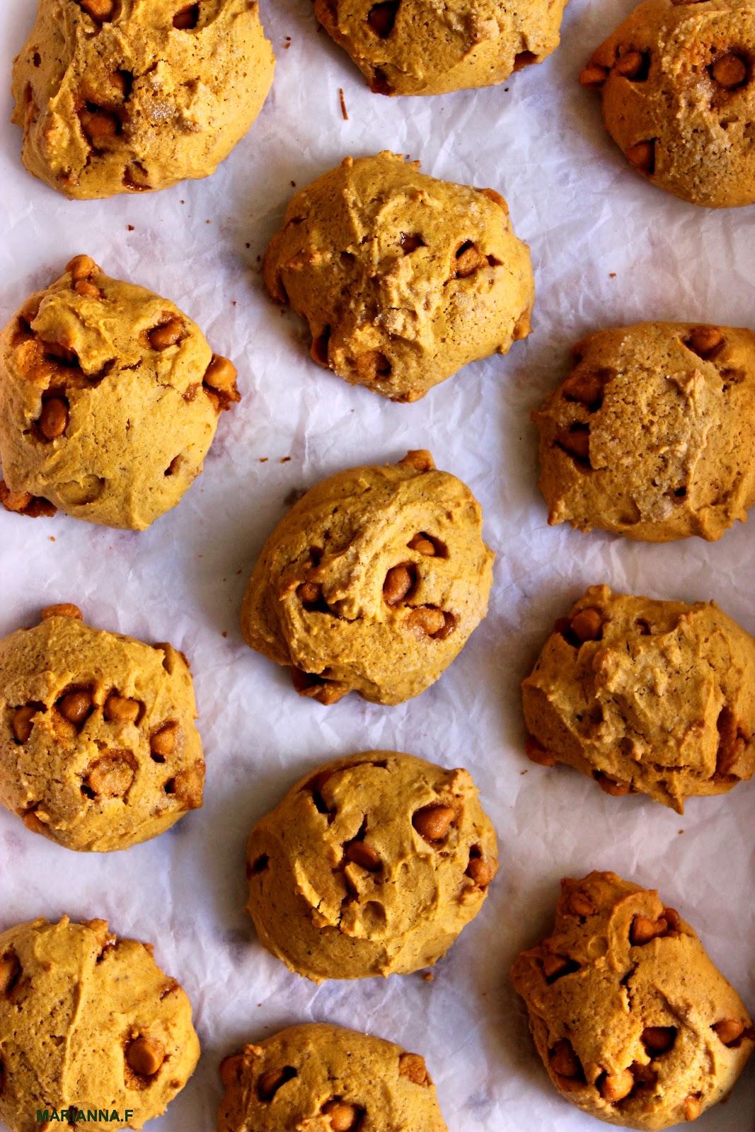 Swirl & Scramble: PUMPKIN COOKIES