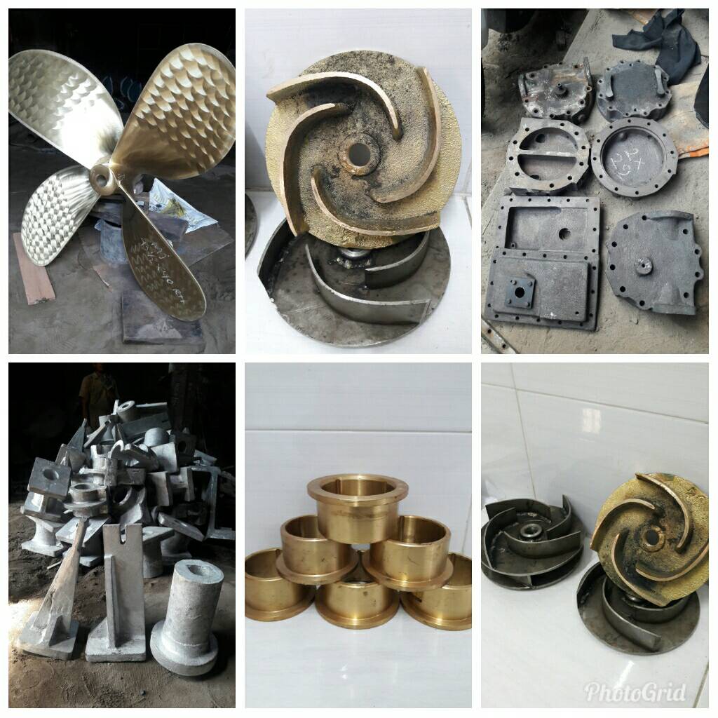 PENGECORAN LOGAM: Pengecoran Logam Propeller Kapal Kuningan , Bronze ...