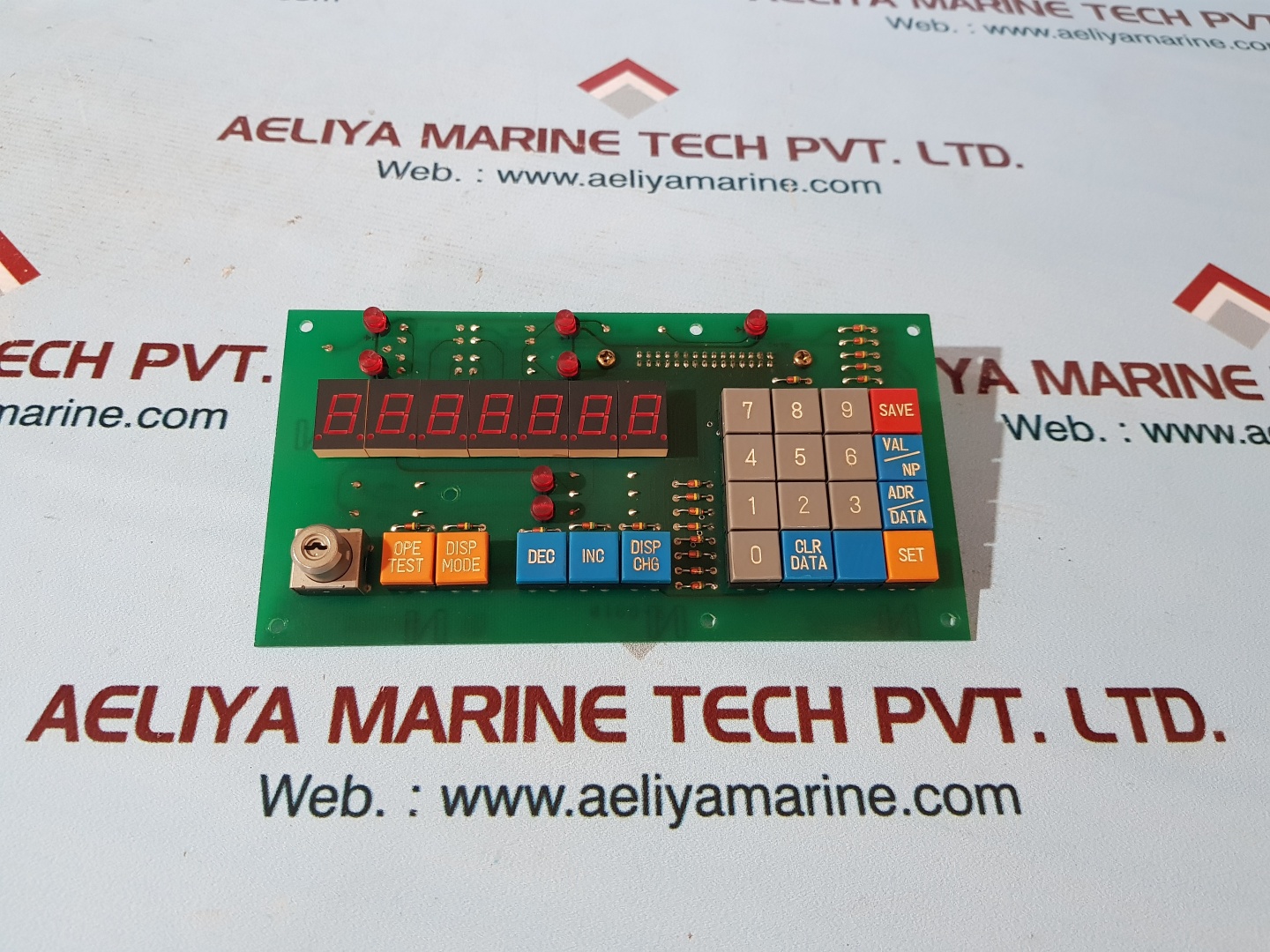 MITSUI PNL-2 PCB DISPLAY KEYBOARD 1-0315 - Aeliya Marine